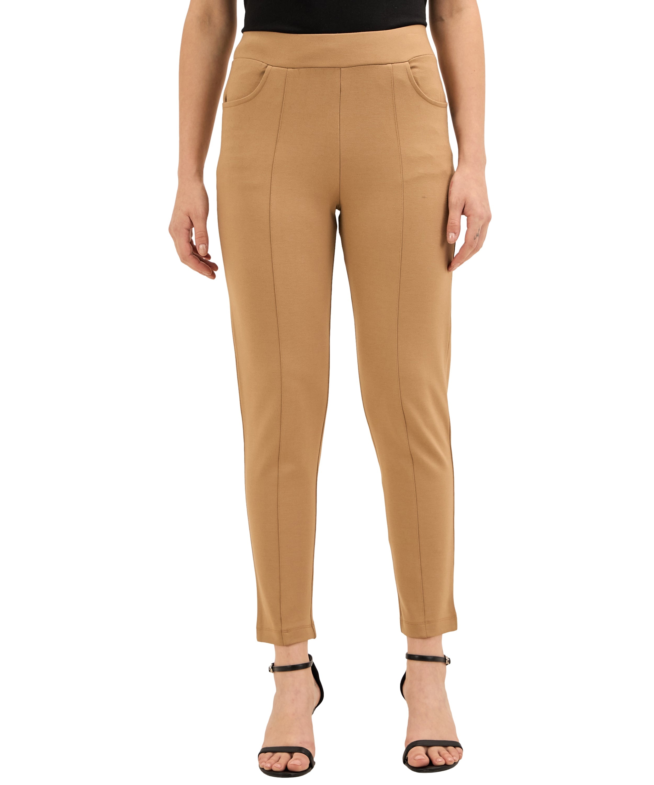 Buy Flex-Camel Pull On Slim Jeggings - Camel color | Pants For Women ...