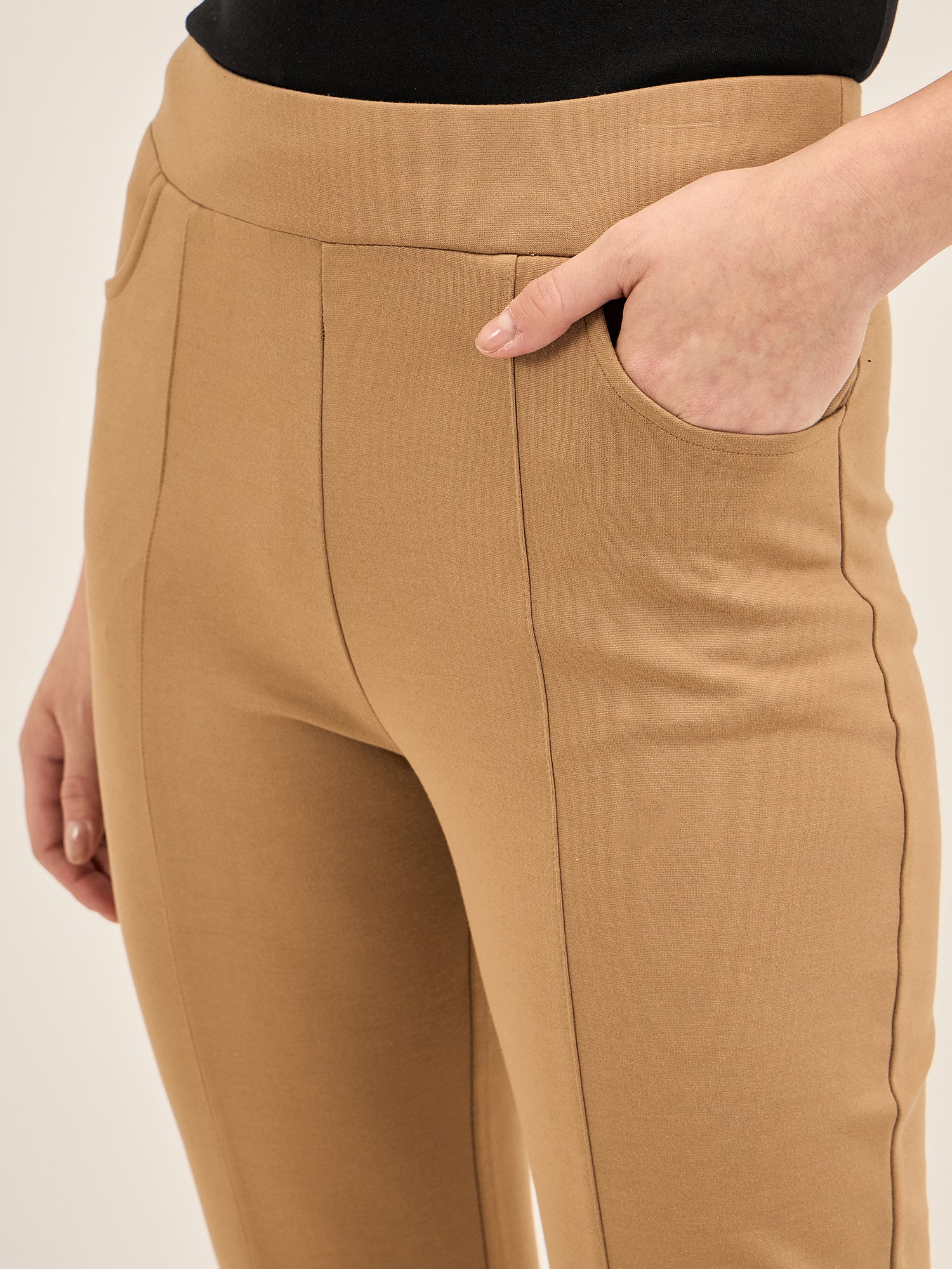 Buy Flex-Camel Pull On Slim Jeggings - Camel color | Pants For Women ...