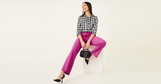 Buy Suave Wide Leg Pants-Tan Color | Pants for Women | SALT Attire